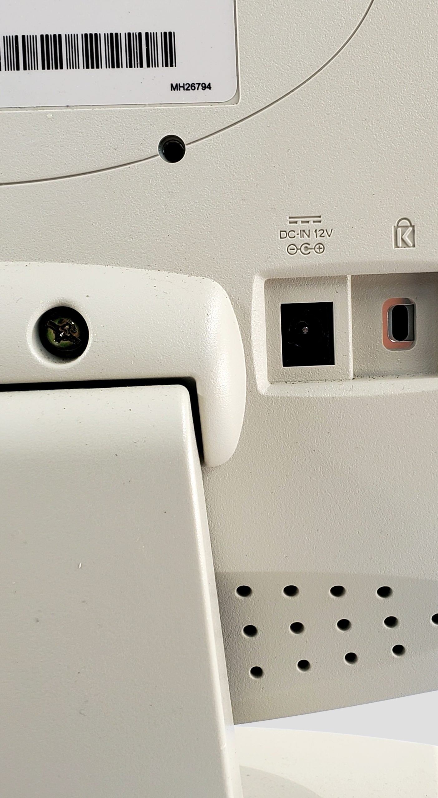 NCR POS 5942-2100 12" LCD Monitor Customer Display – My Store