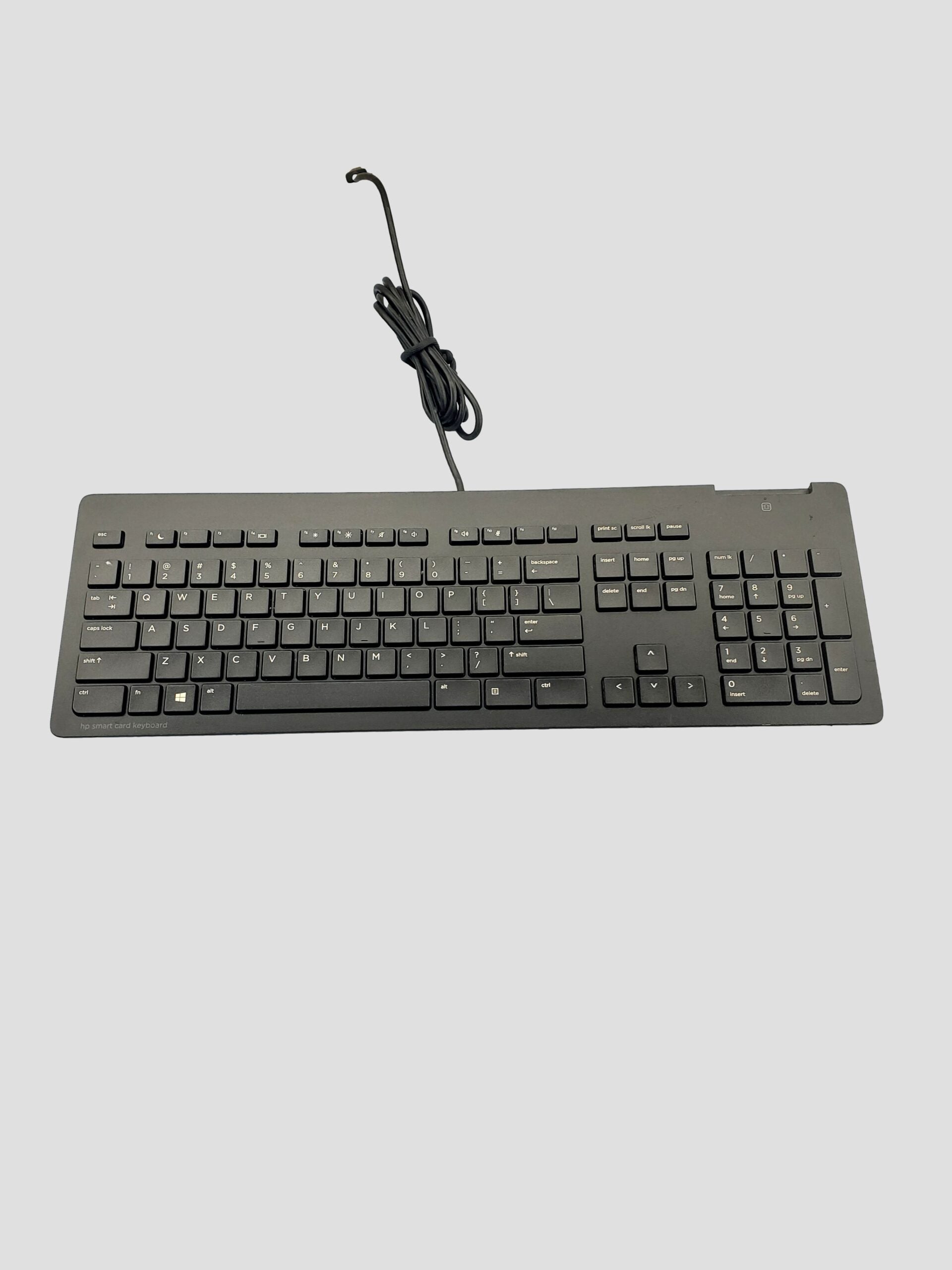 HP USB Slim Smartcard TPC-C001K CCID Keyboard Black – My Store