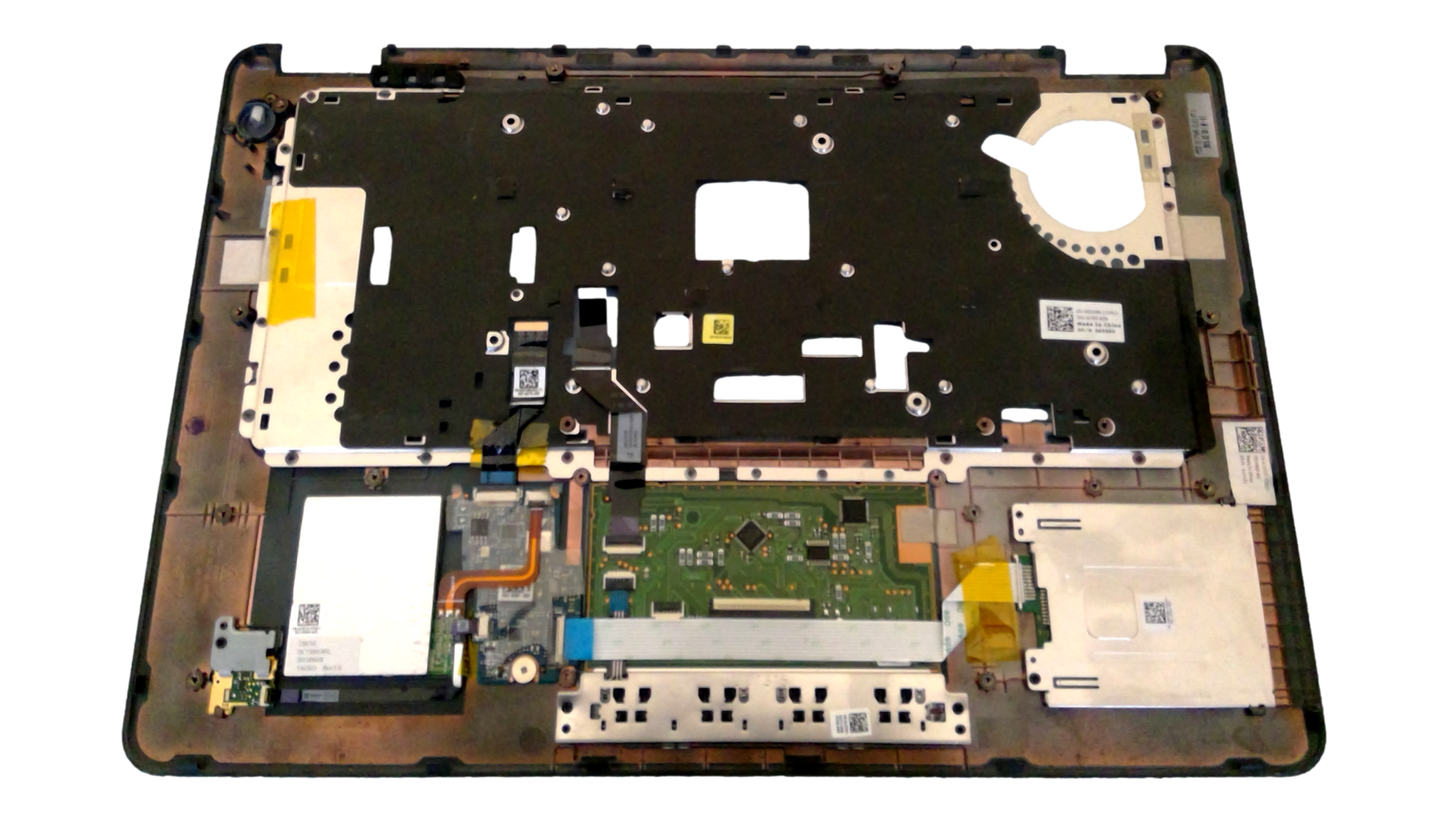 DELL LATITUDE PALMREST FINGERPRINT BIOMETRIC READER 6568K A1412C HUC03 ...