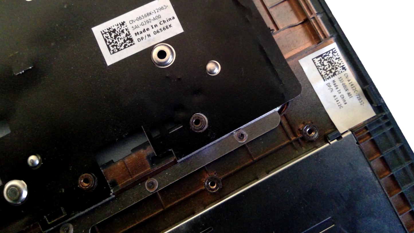 DELL LATITUDE PALMREST FINGERPRINT BIOMETRIC READER 6568K A1412C HUC03 ...