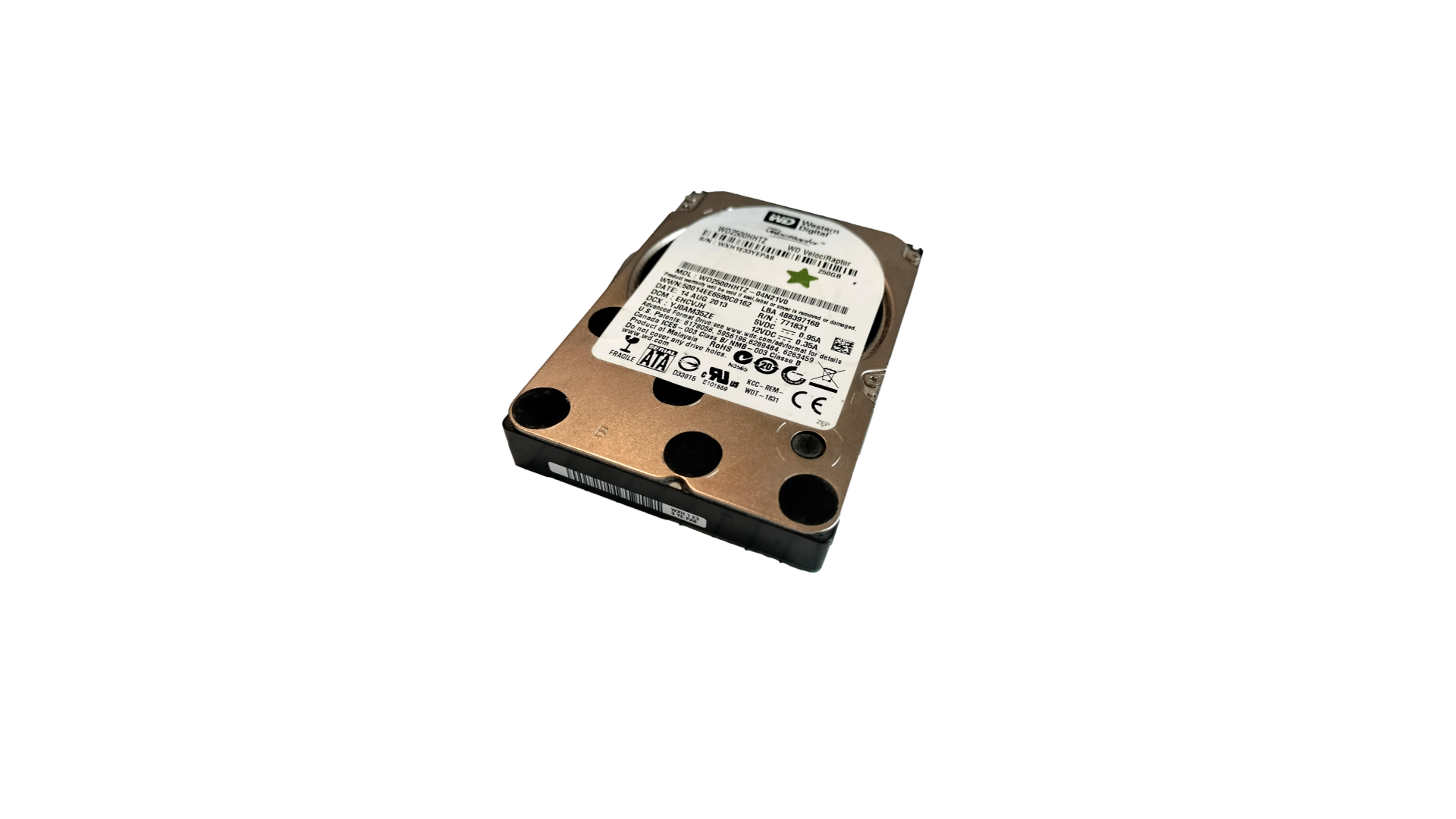 Western Digital VelociRaptor WD2500HHTZ 250GB Hard Drive – My Store