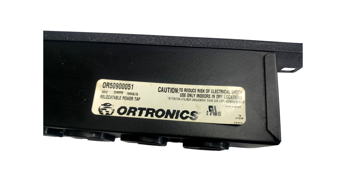Ortronics 50900051 19 Inch, Rack Mount Power Strip Switch – My Store