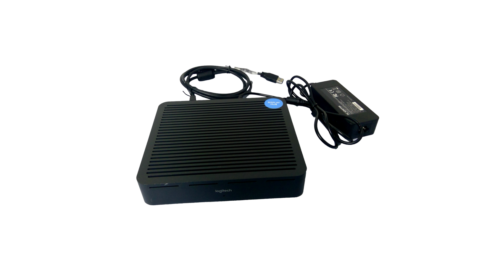 Logitech Rally HDMI USB-C Display Hub V-R0009 839-000539 With Power Su ...
