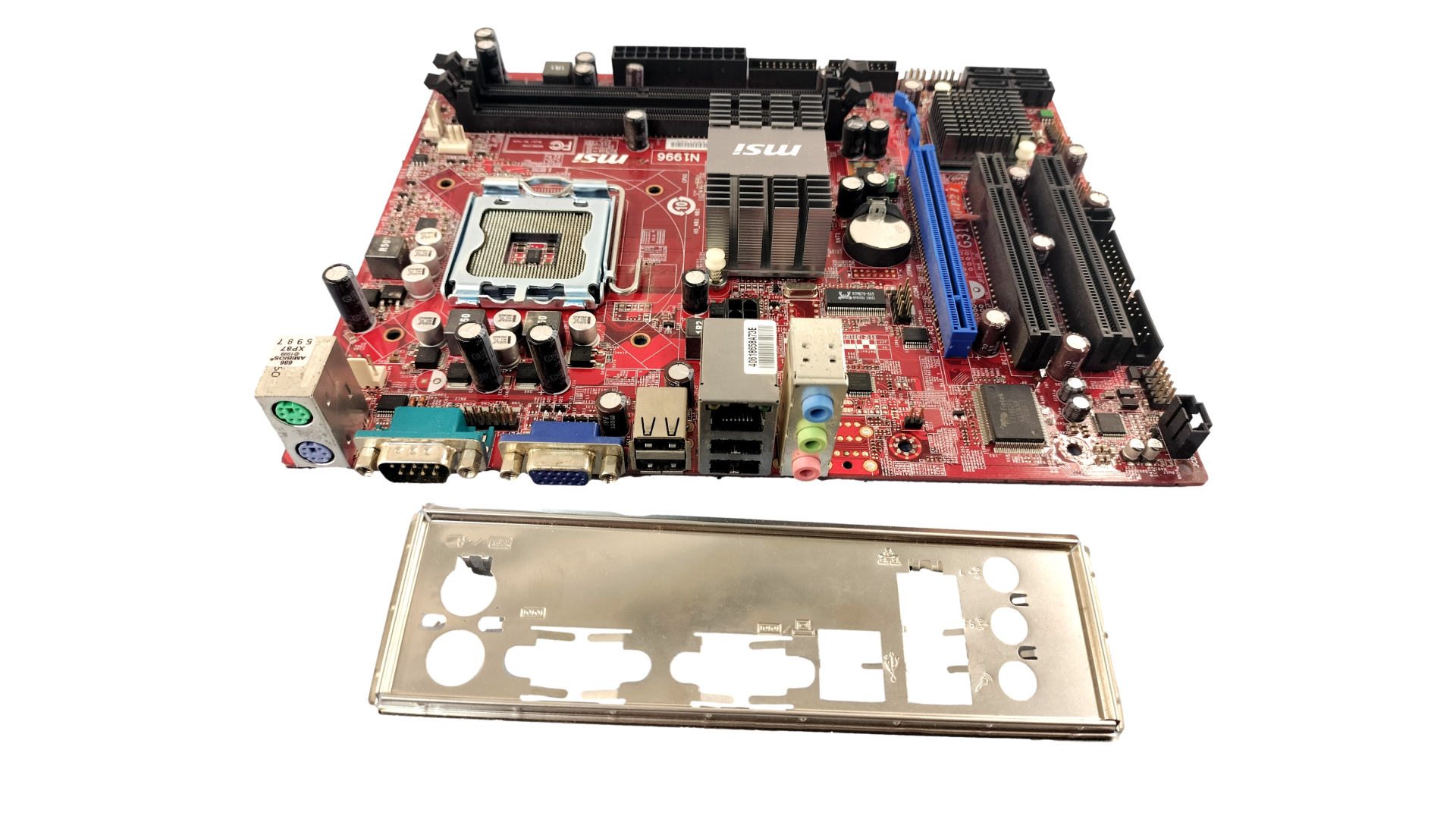 MSI MS-7529 VER 1.6 LGA775 M-ATX MOTHERBOARD w/ I/O SHIELD – My Store