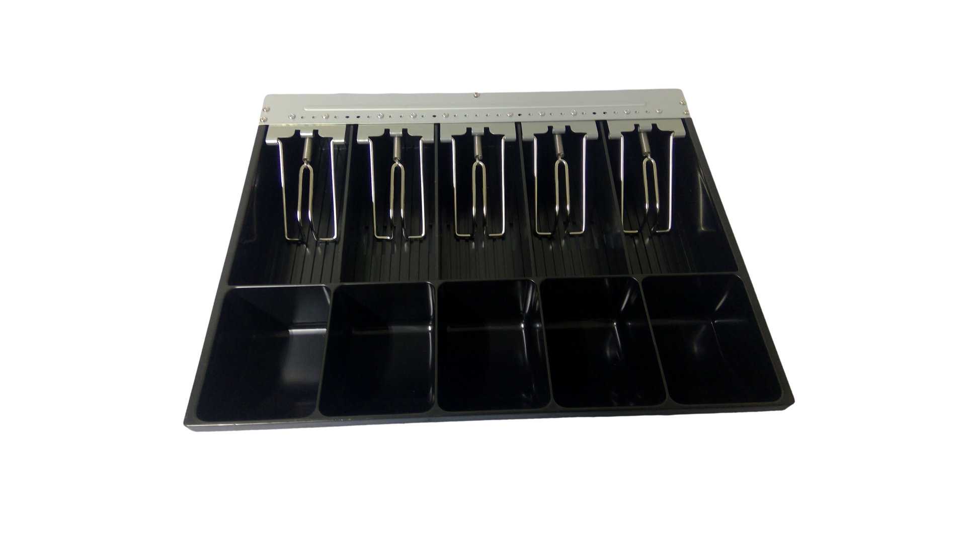NEW Cash Register Drawer Tray 14x13x2.5" Metal 5 Bill Holder – My Store